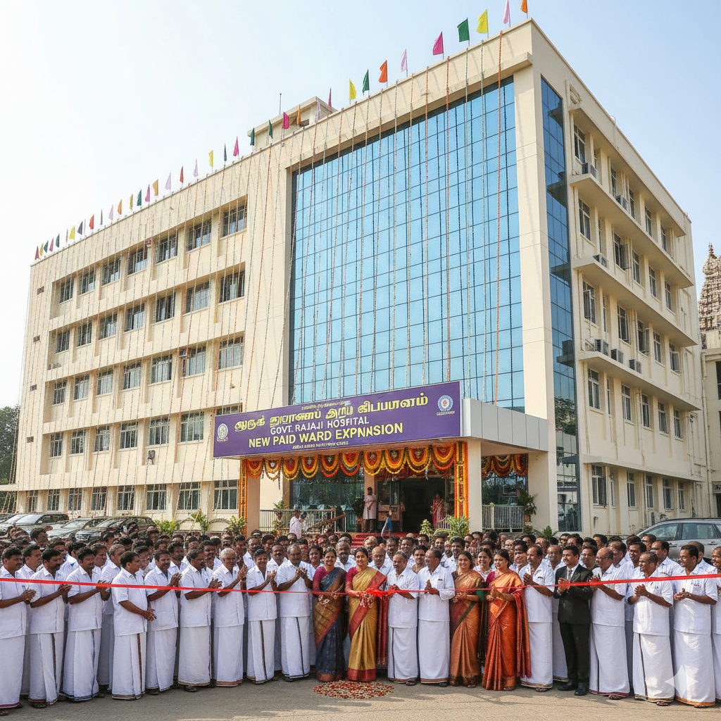 A Hospital in Demand: Rajaji Hospital’s Pay Ward Expansion - MaduraiCity
